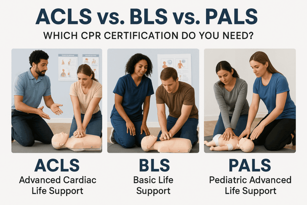 Unlock Your Potential: ACLS vs BLS vs PALS Explained